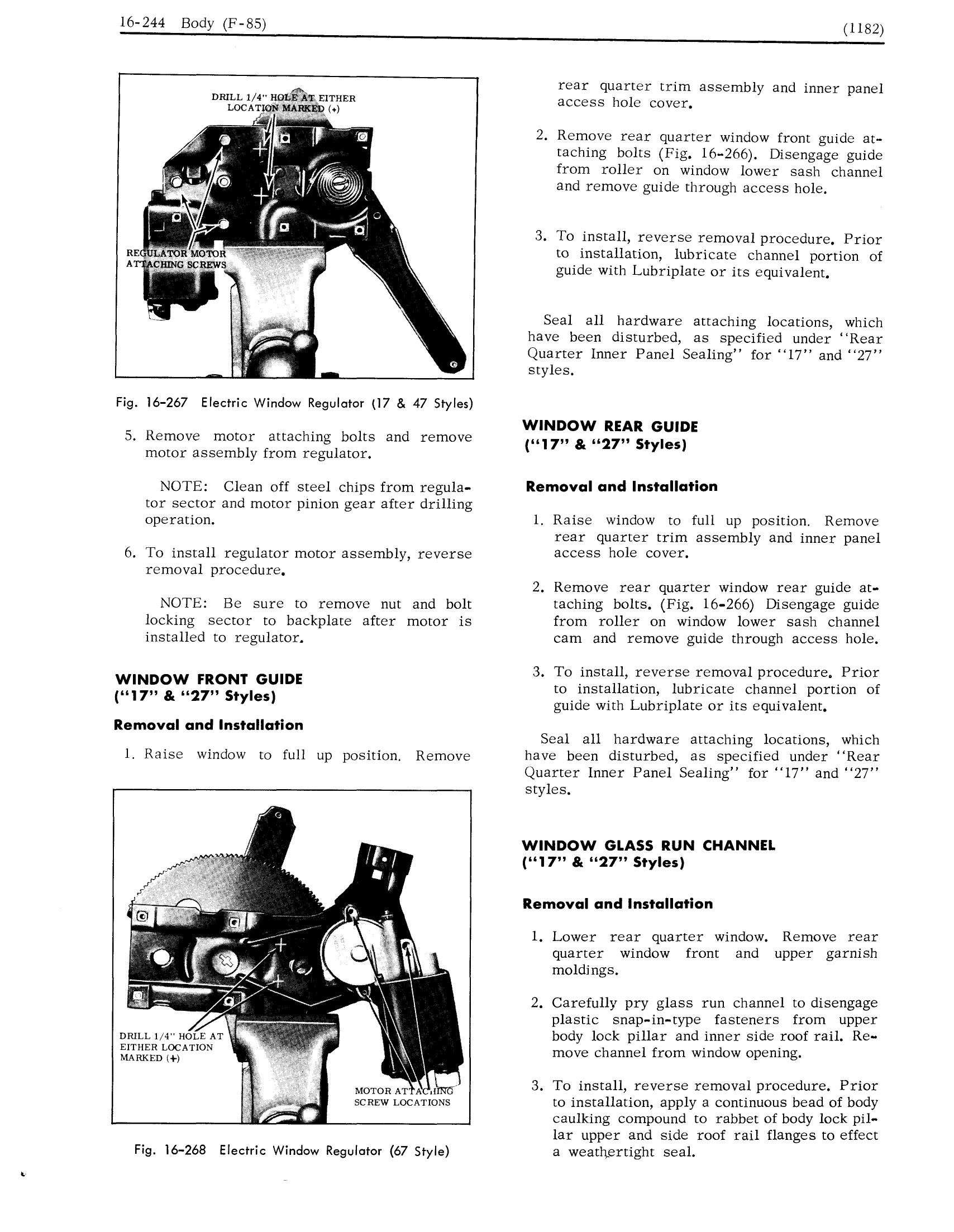1963 Oldsmobile Shop Manual - F85 Body Page 44 of 110